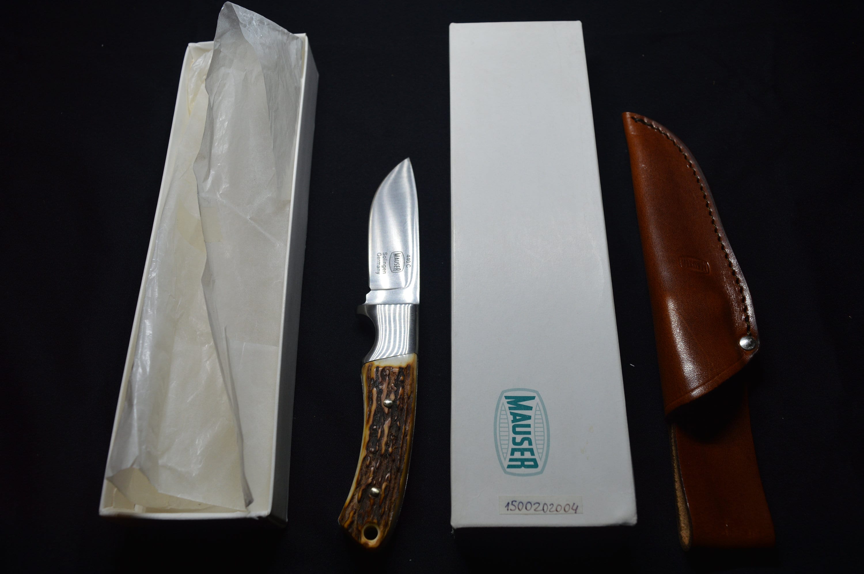 Mauser Jagdmesser Knife M1 Collectors Knife, Leather Sheath - Etsy