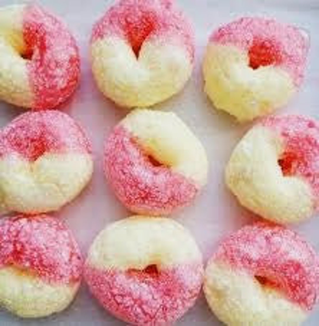 Freezy Strawberry Banana Rings - Etsy