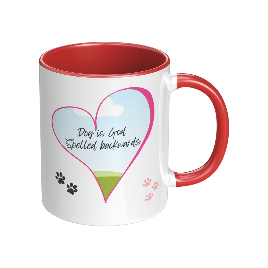Dog is God Spelled Backwards, God, Dog Mugs, Pet Mugs, Valentine Gifts ...