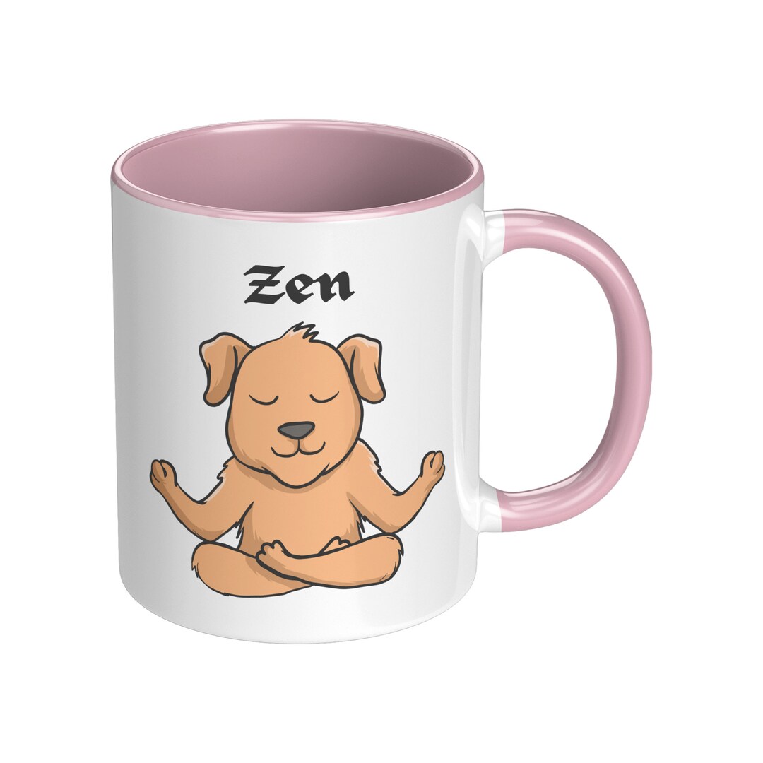 Zen, Zen Dog, Yoga Dog, Yoga Mugs. Yoga Dog Mugs, Gifts, Holiday Gifts ...