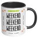 Push Paws, Weekend, Dog Mugs, Funny Mugs, Funny Dog Mugs, Gift Mugs ...