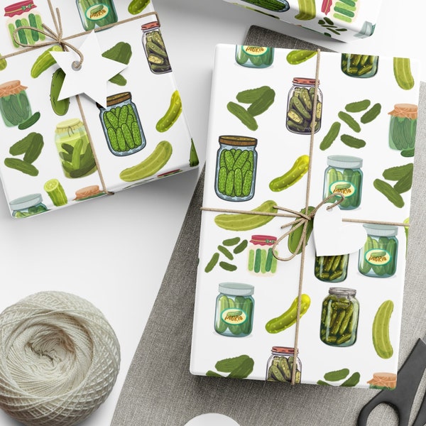Pickle Wrapping Paper - Etsy