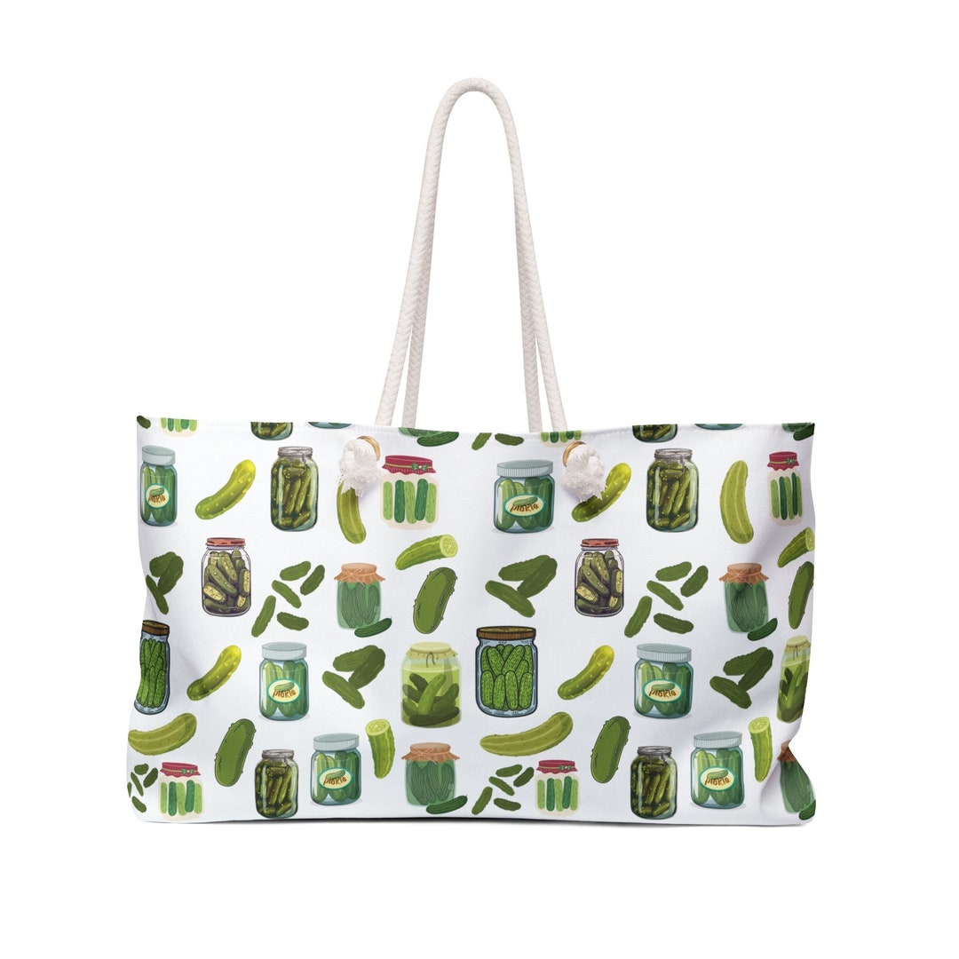 Pickles Weekender Bag,pickles Bag,pickles,pickle,bag,birthday Gift,mothers Day Gift,gift for Mom ...