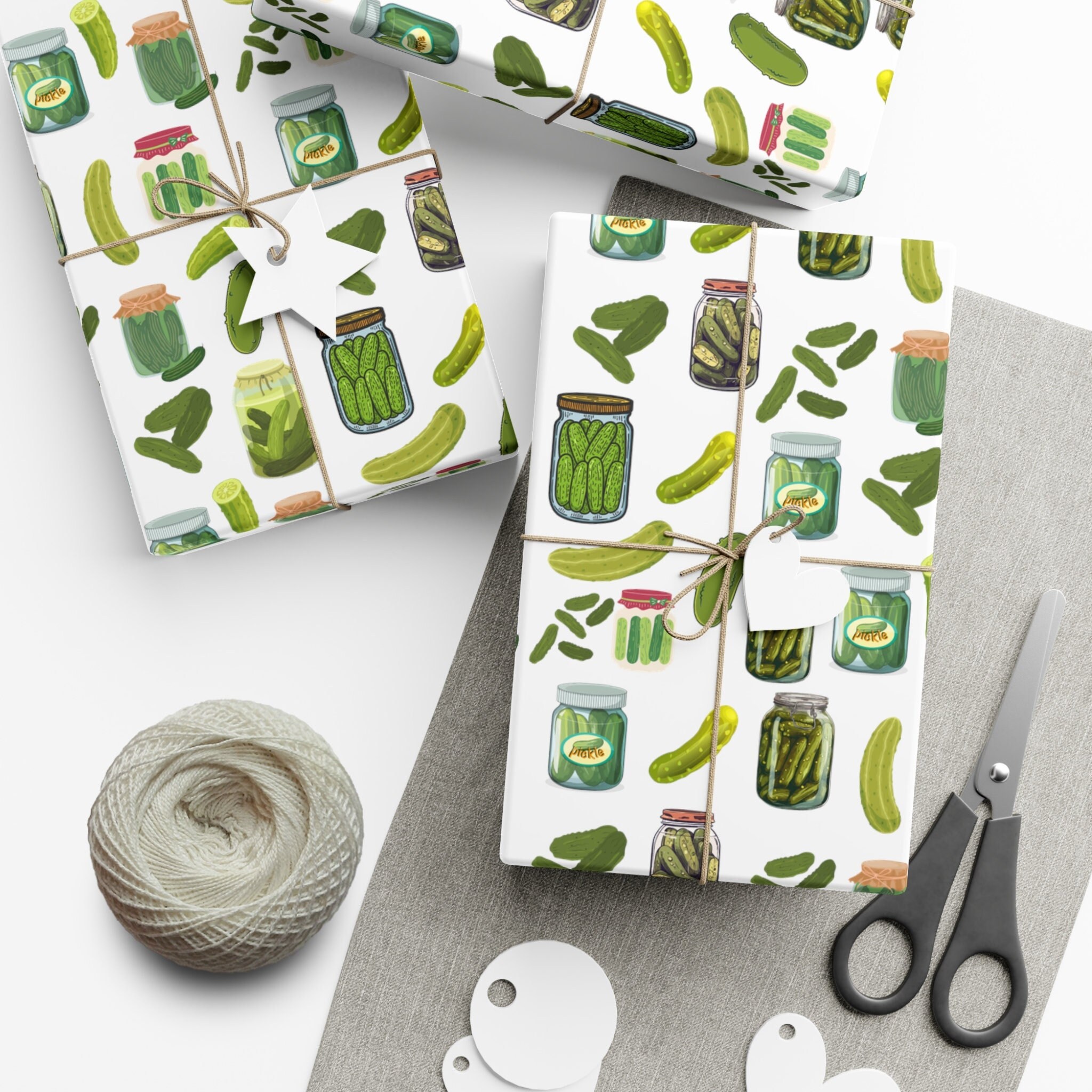 Pickle wrapping paper store