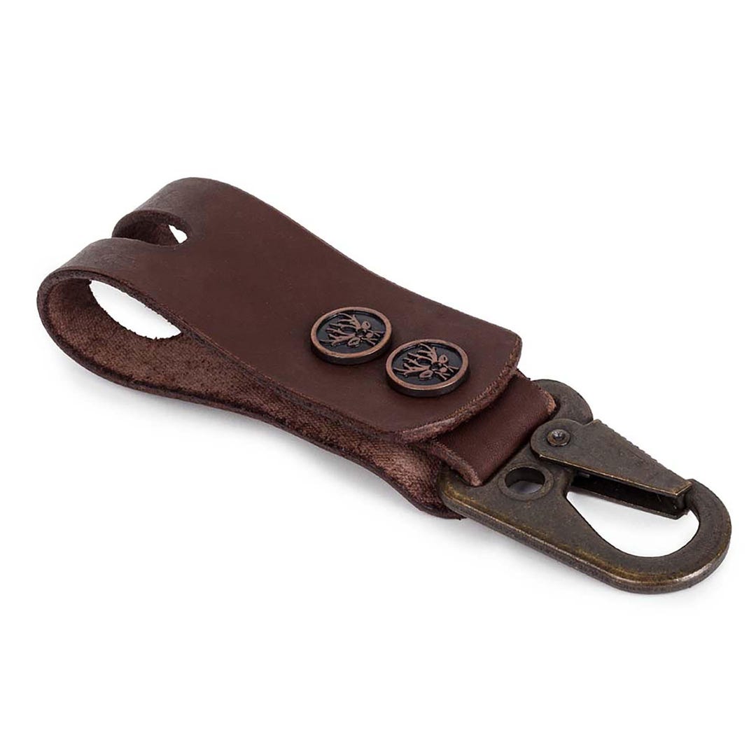 Leather Belt Hook With Snaps, Rifle Hook, Outdoor Hook, Adventure Hook ...