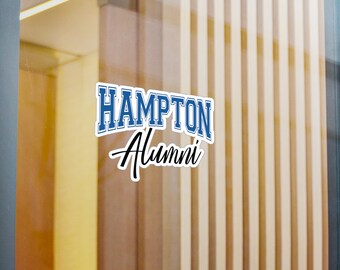 Hampton University Vinyl Mascot Decal Sticker - Etsy