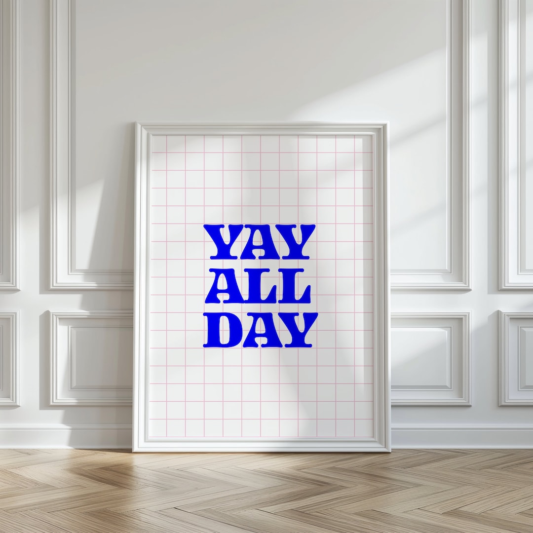 Statement Poster to Print, Design Poster, Typography Poster, Pastel ...