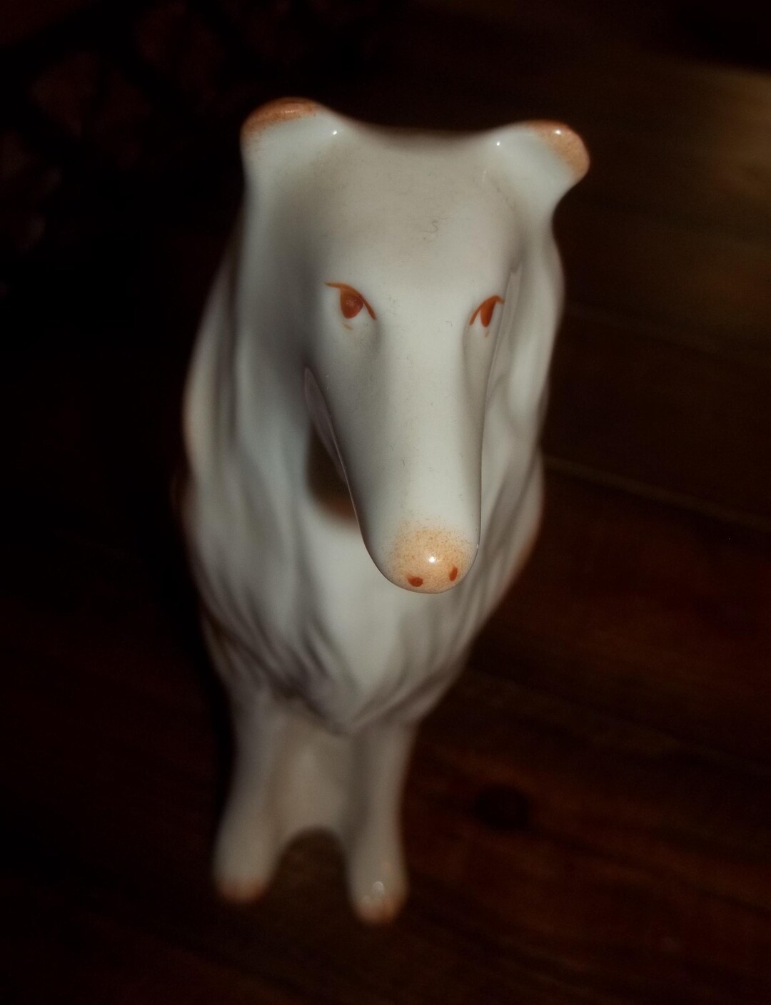 Vintage Belleek Pottery Collie Dog Figurine 6 Ireland - Etsy