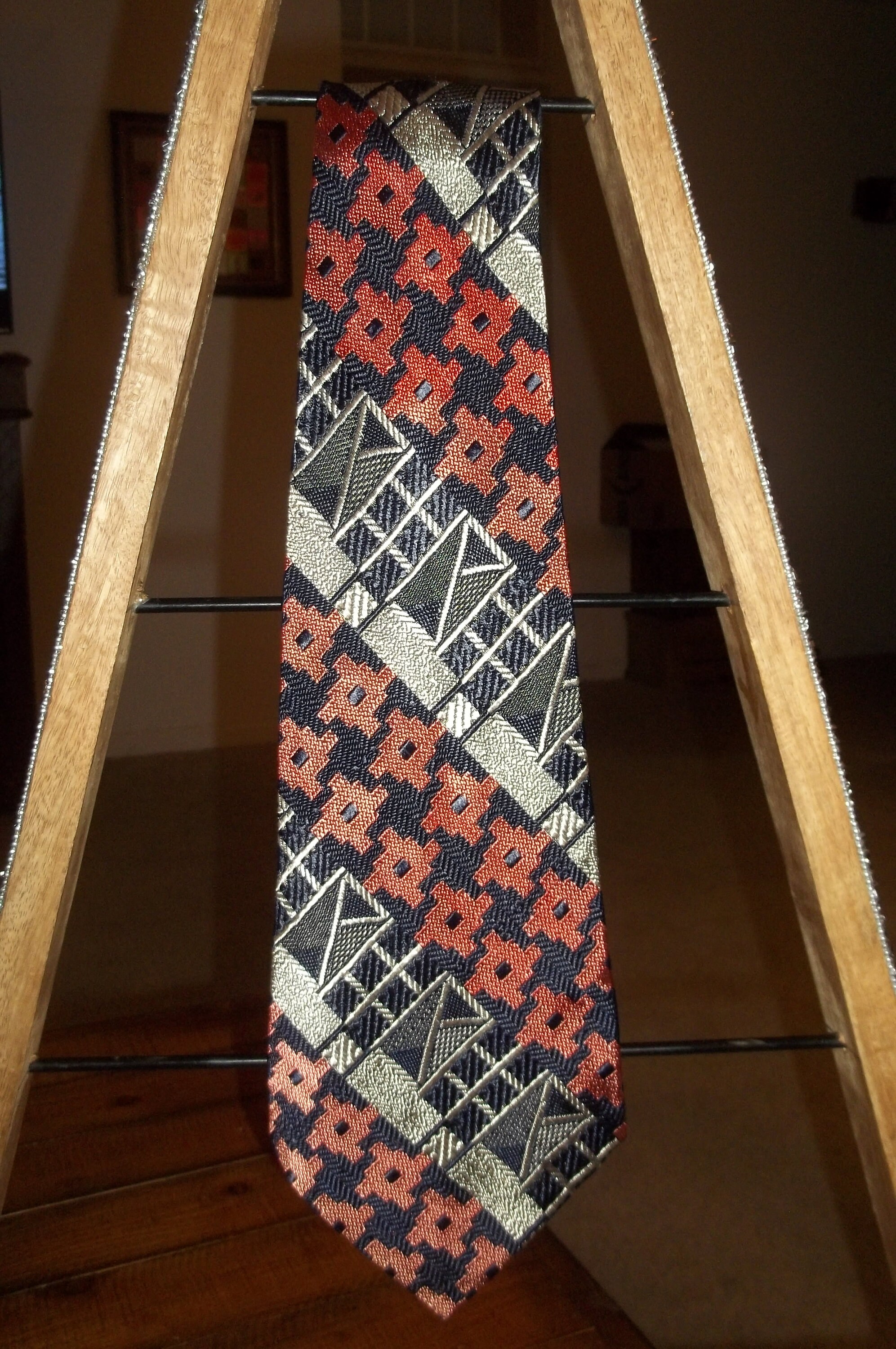 Ultra Wide 5 Men's Vintage 40s/50s Swing Tie 58x5 Funky Pattern - Etsy