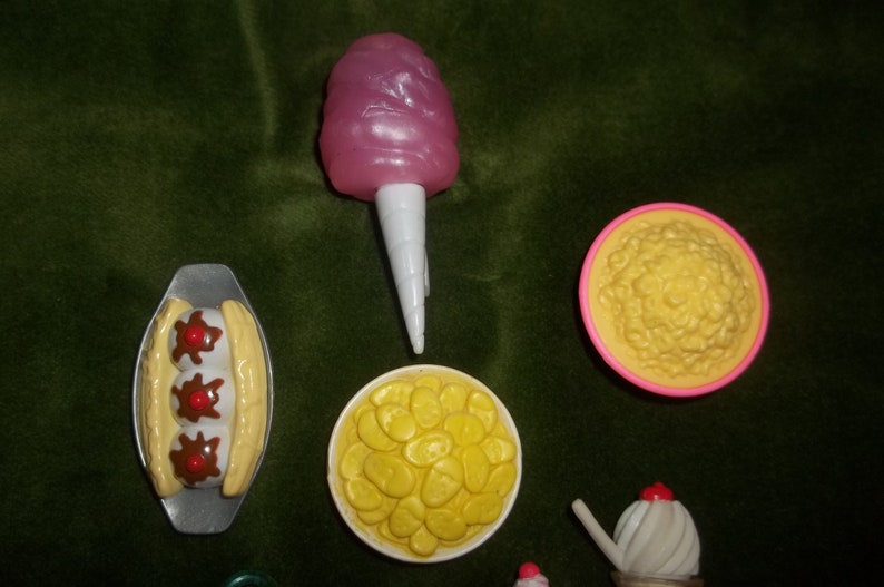 9 Pc. Mattel Barbie Accessories Lot Vintage 90s/2000s Food Sweet ...