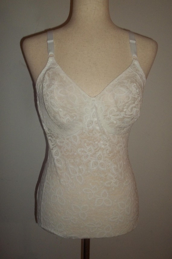 38C Vintage Bali White 0065 Beauty Lift Underwire Bra - Gem