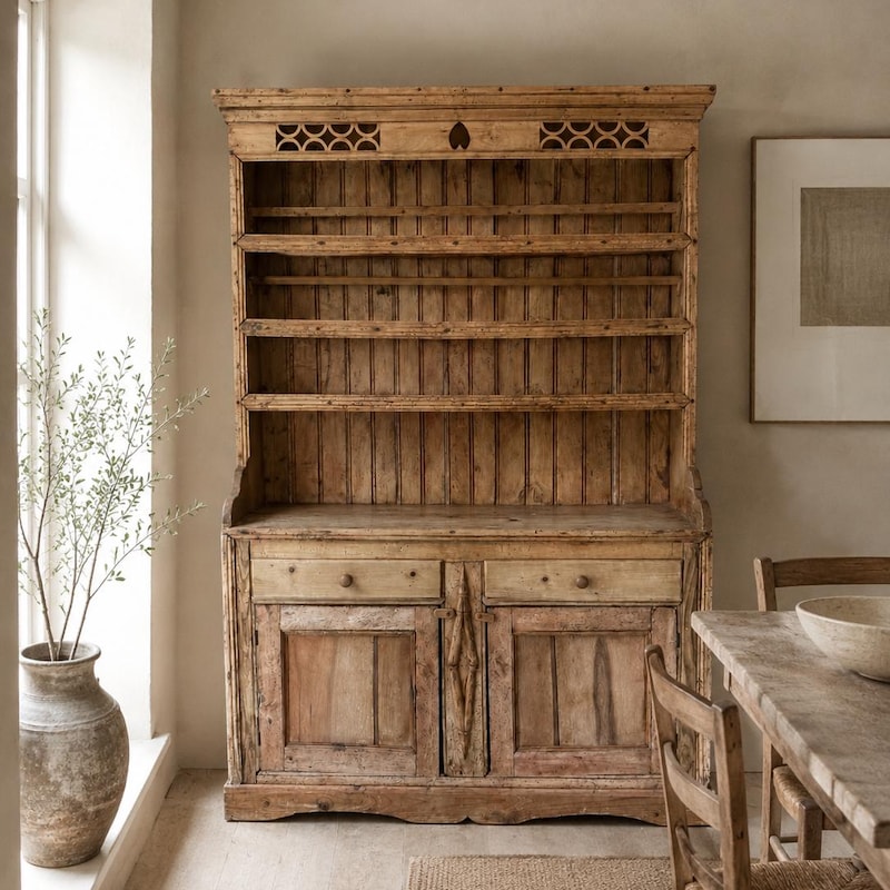 Antique Pine Hutches - Etsy