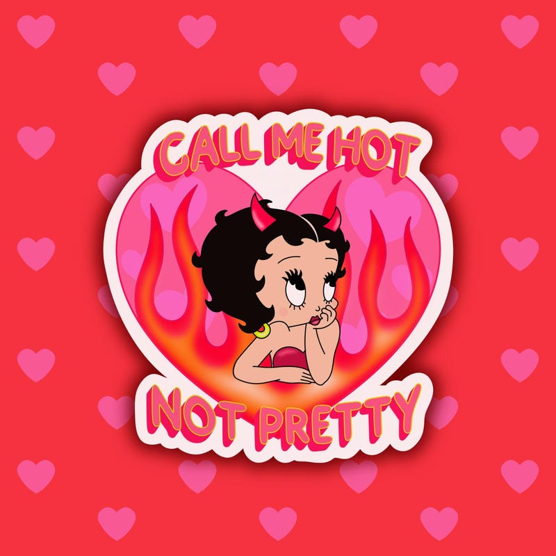 Betty Boop Poster - Etsy