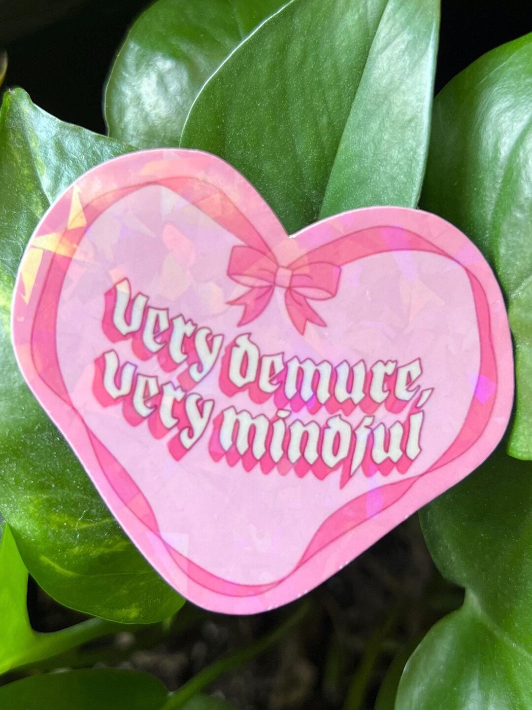 Very Demure Very Mindful Sticker - Etsy