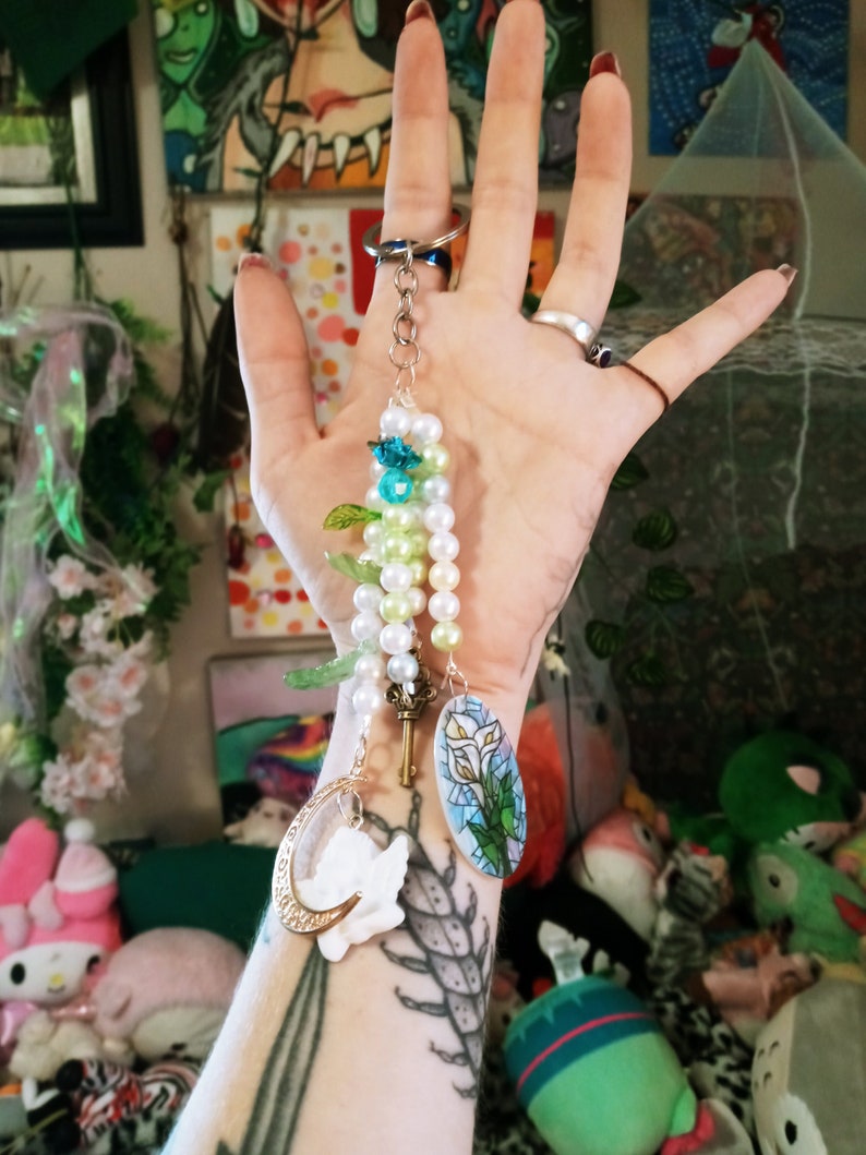 Dangling Keychain - Etsy