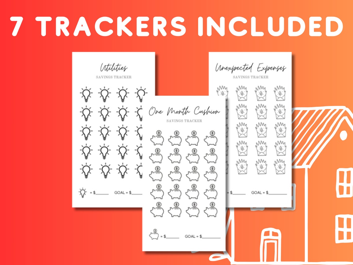New Home Savings Tracker Savings Tracker Budget Tracker Savings ...