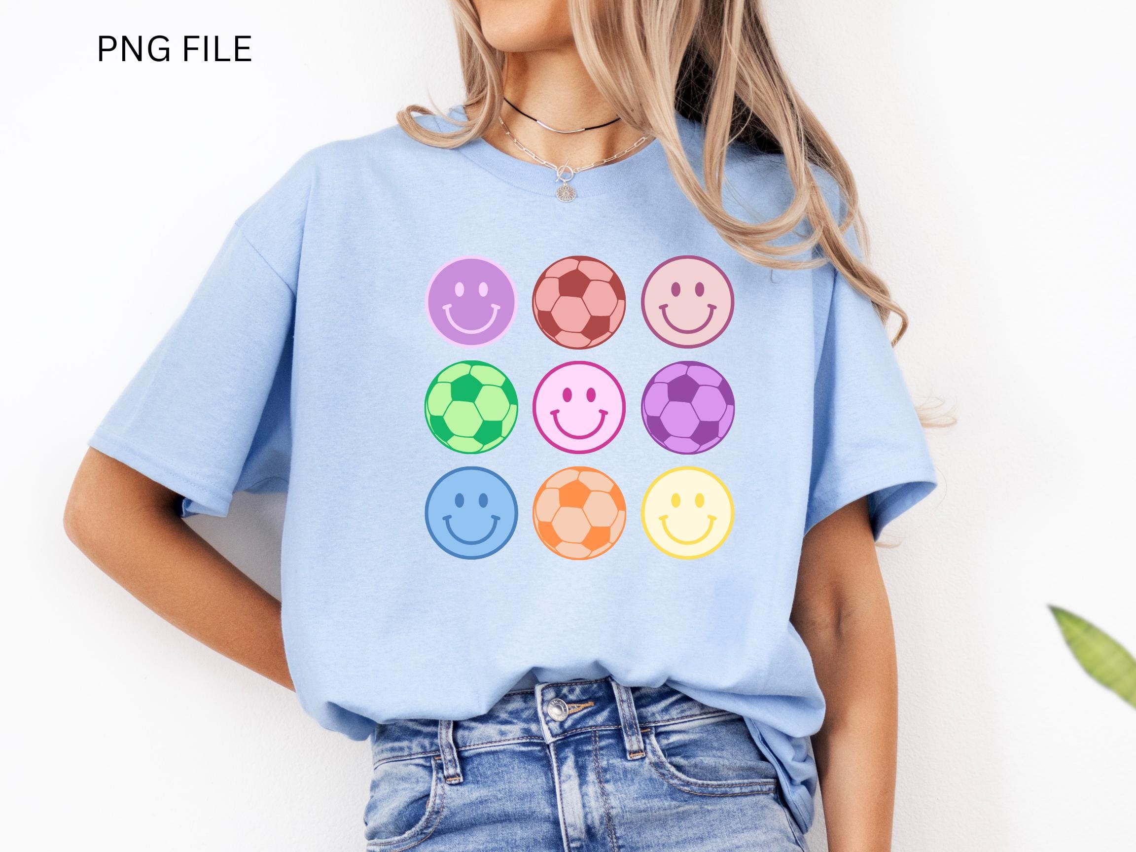 Soccer PNG, Smiley Face Soccer Clipart, Sport Design, Cute Soccer ...