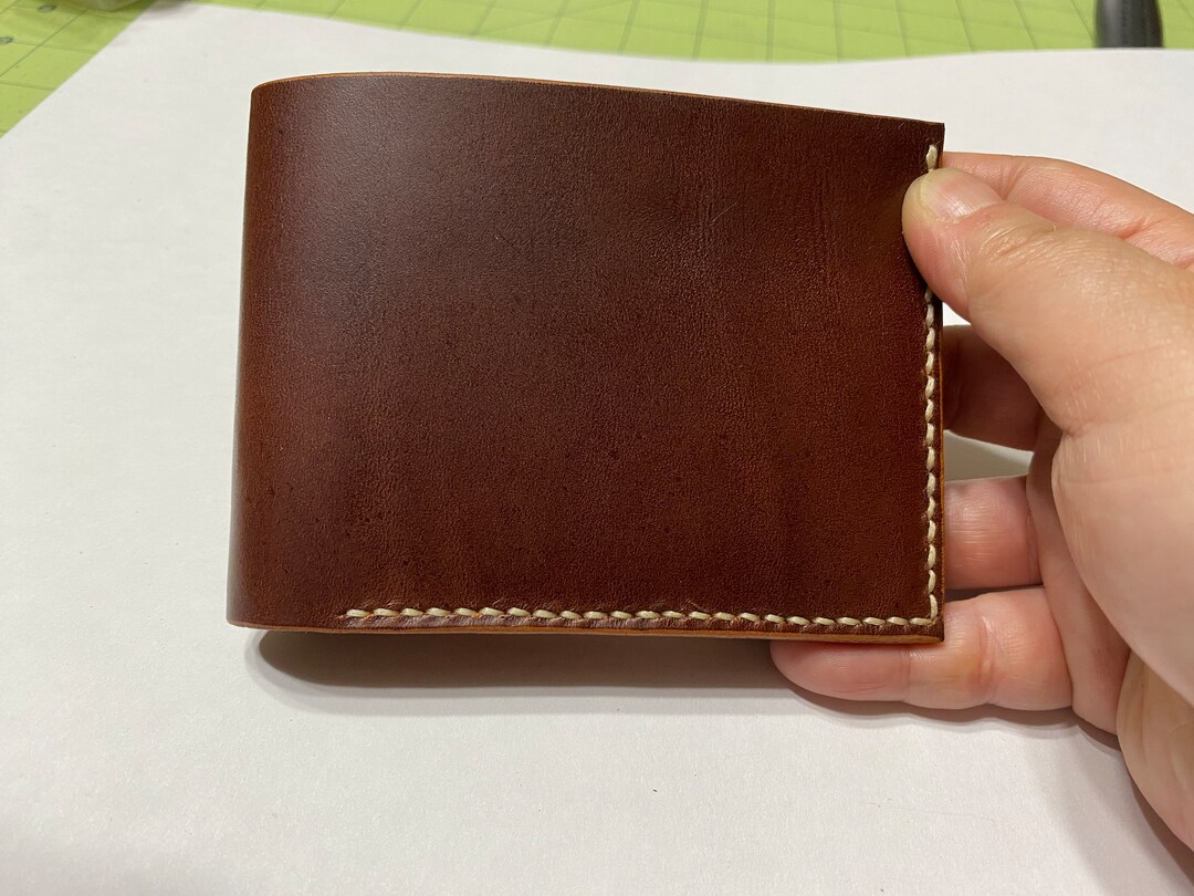 Italian Leather Buttero Leather Handmade Bifold Wallet - Etsy
