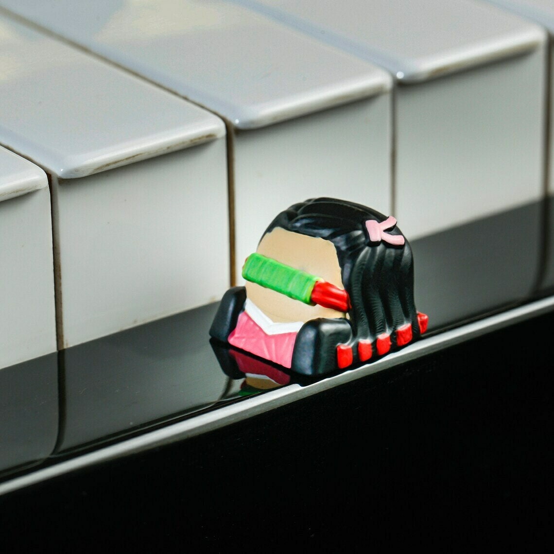Demon Slayer Keycaps, Custom Handmade Artisan Keycaps, Anime Keycaps ...