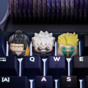Anime Keycaps, Custom Handmade Artisan Keycaps for Mechanical Keyboard ...