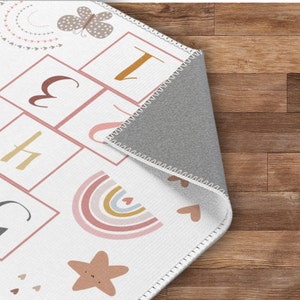 Boho-inspired Hopscotch Children's Rug: A Stylish Way to Play ...