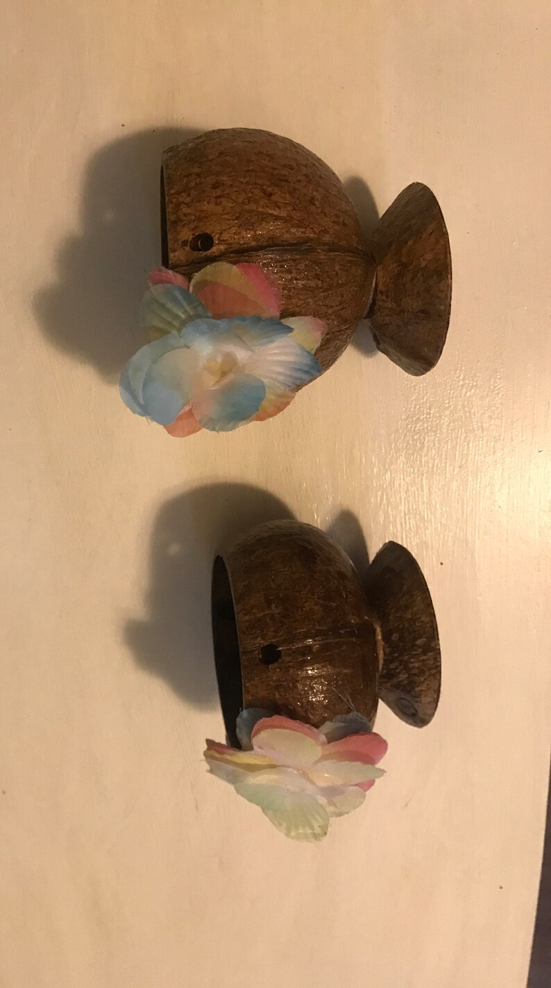 Coconut Tiki Cups - Etsy