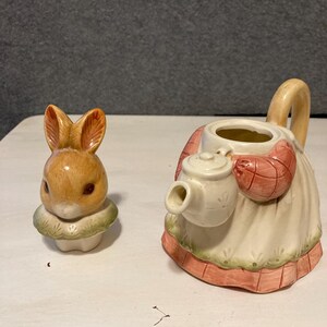 Takahashi - San Francisco Bunny Rabbit Tea Kettle and Pitcher - Etsy
