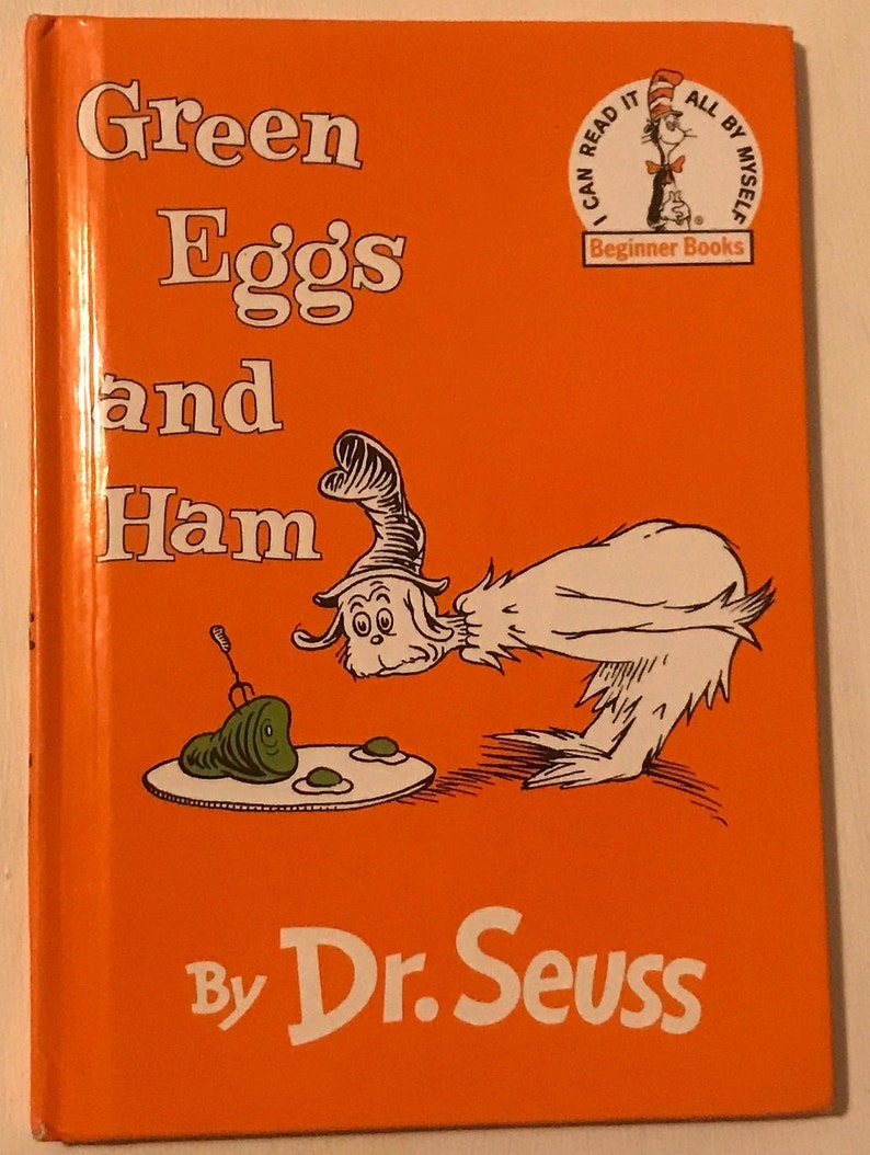 Green Eggs and Ham by Dr Seuss - Etsy