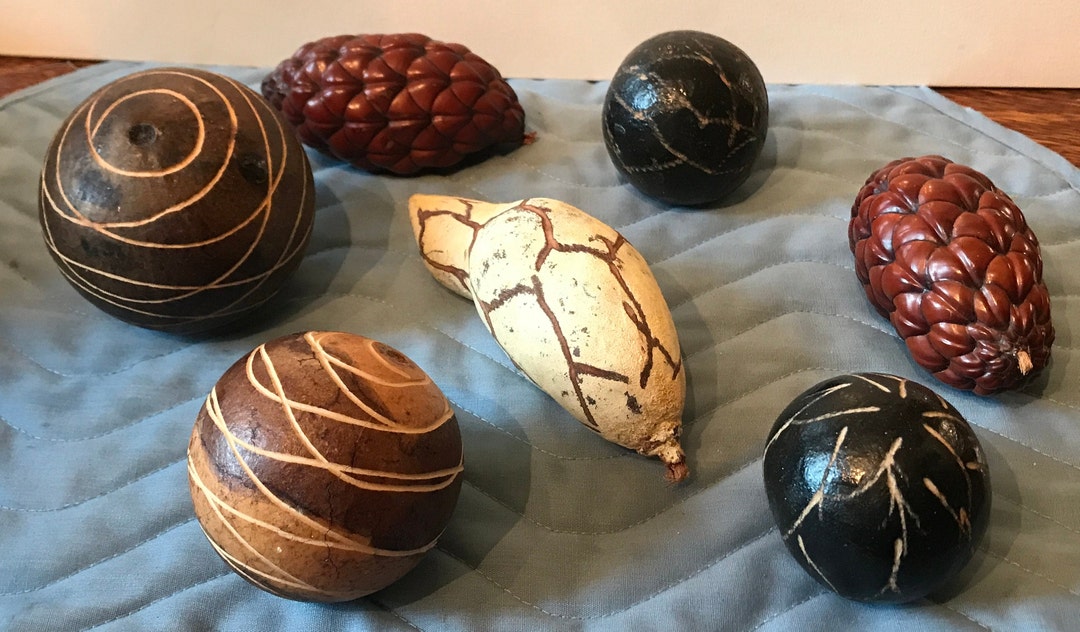Decorative Balls, Gourds, and Pinecones for Bowls or Baskets - Etsy