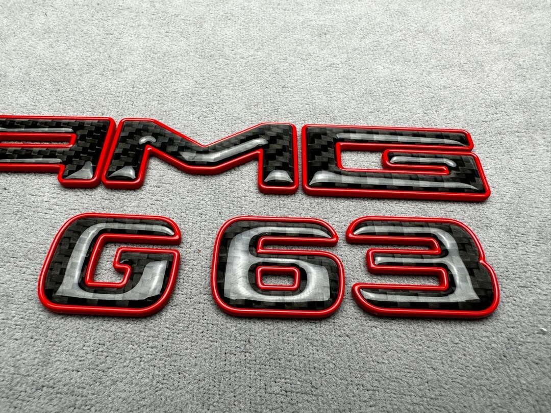 Carbon Emblem Tail AMG G63 for Mercedes Benz G Class - Etsy