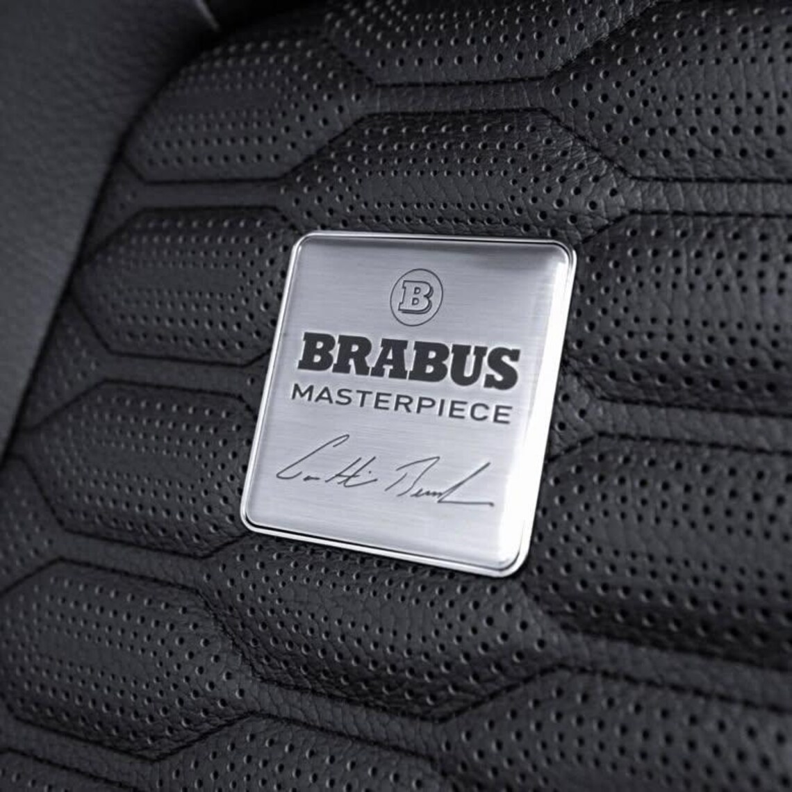 Brabus Masterpiece Silver Color Seat Emblem Set for Mercedes G-class - Etsy