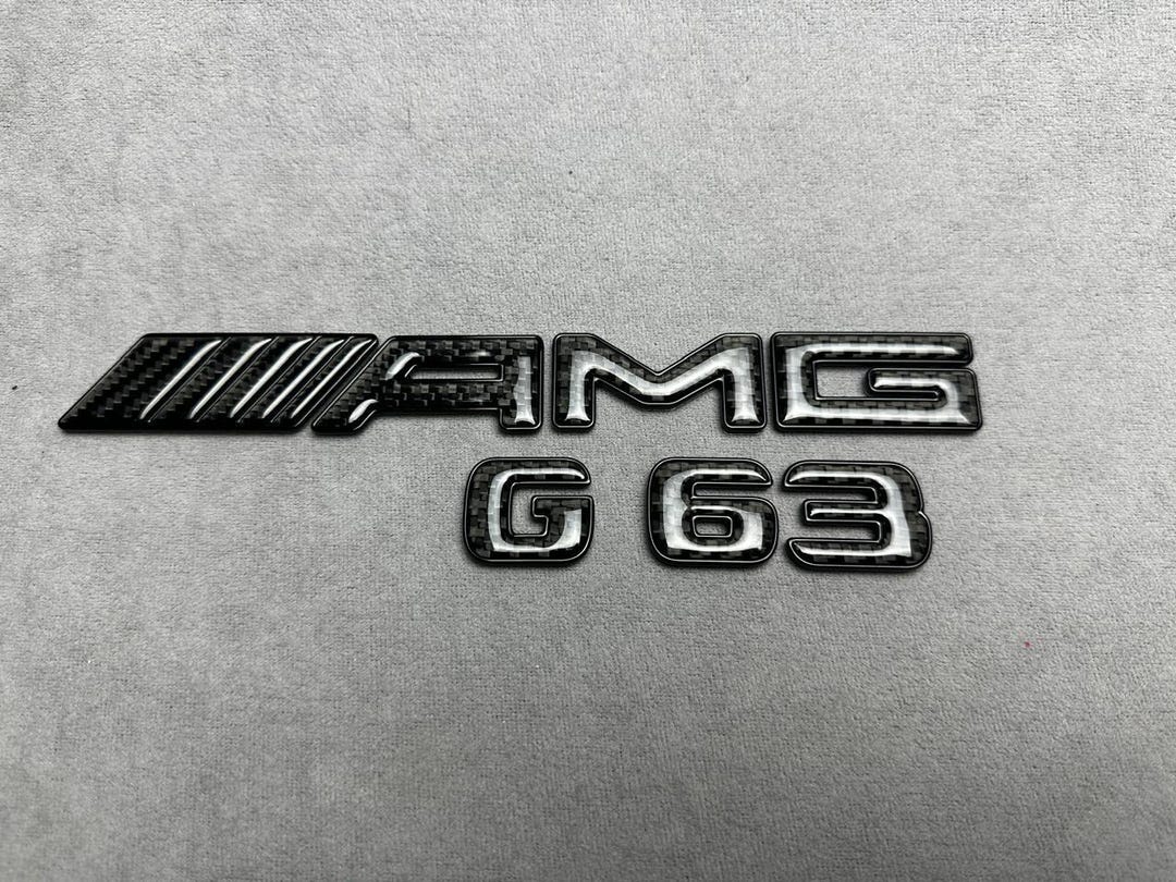 Carbon Emblem Tail AMG G63 for Mercedes Benz G Class - Etsy