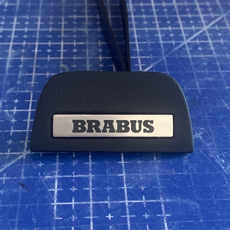Brabus Emblem Badge Black for AMG Steering Wheels Mercedes G Class G63 ...