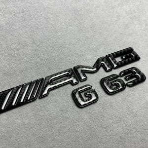 Carbon Emblem Tail AMG G63 for Mercedes Benz G Class - Etsy
