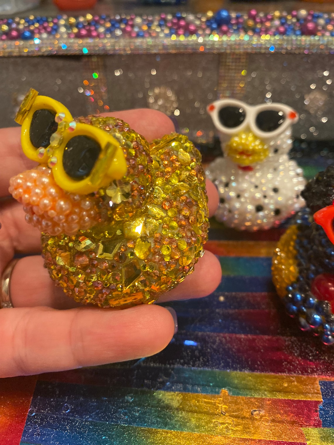 Bedazzled Custom Ducks - Etsy