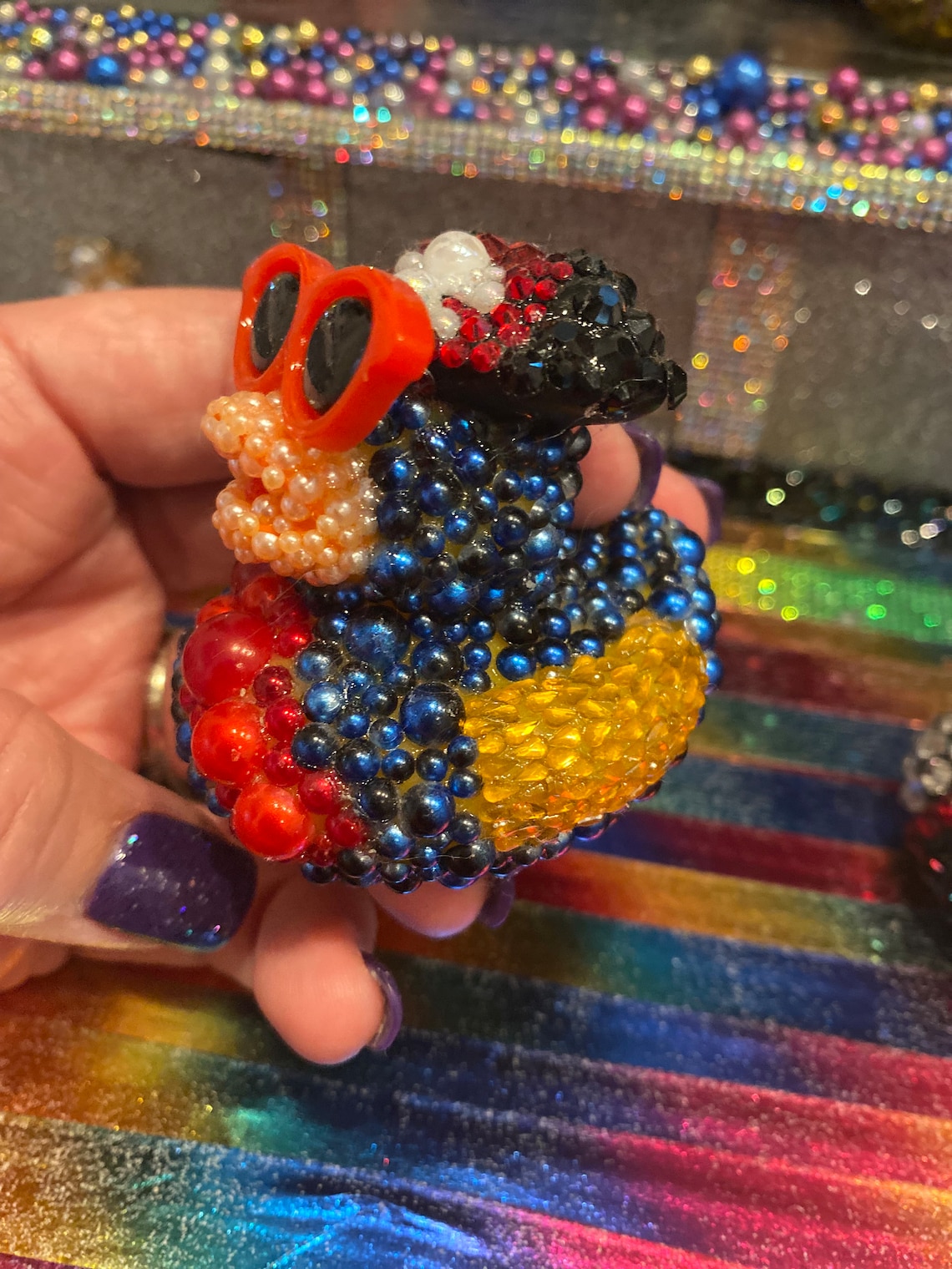 Bedazzled Custom Ducks - Etsy