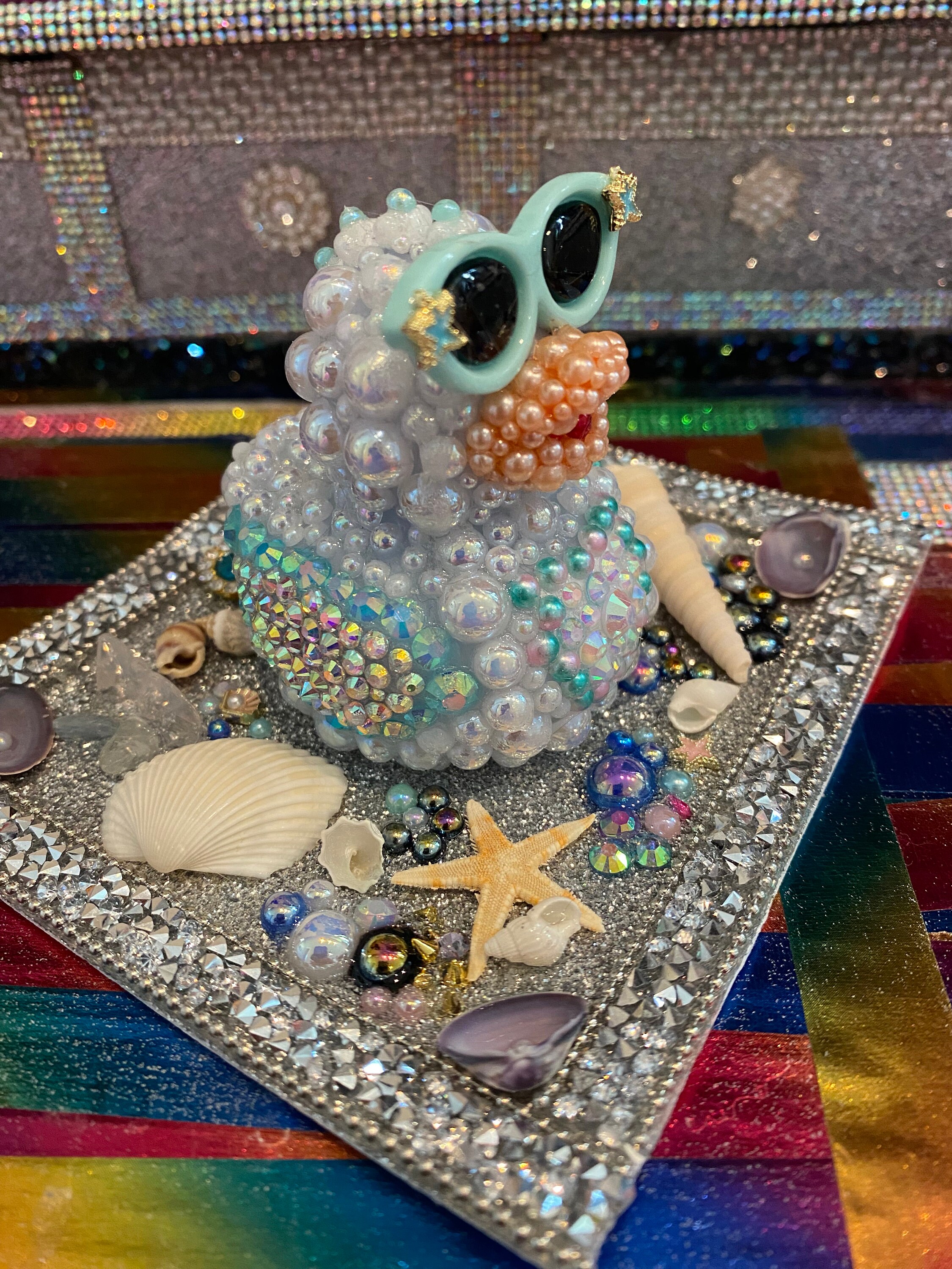 Bedazzled Ducks With Optional Base - Etsy