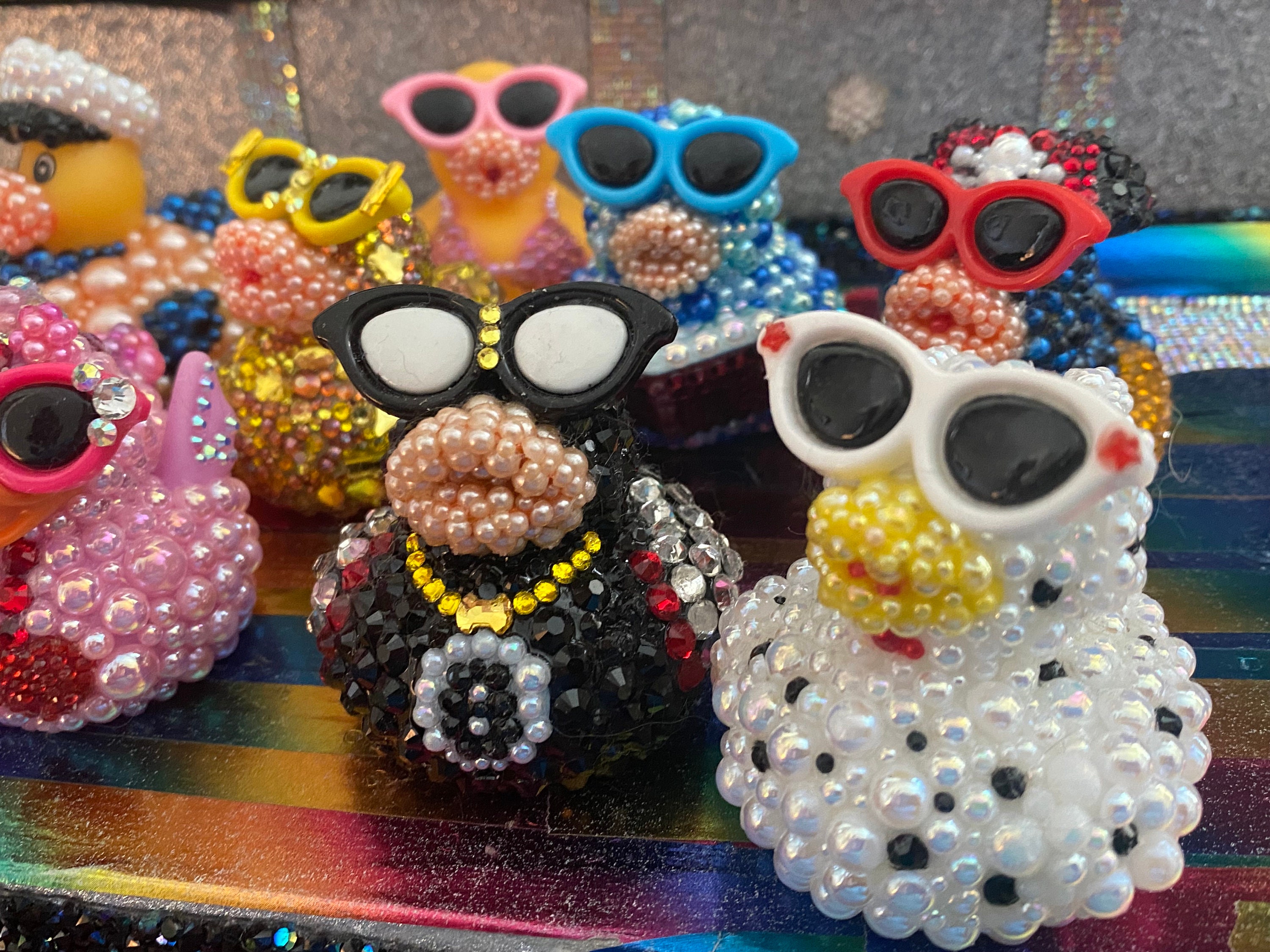 Bedazzled Custom Ducks - Etsy