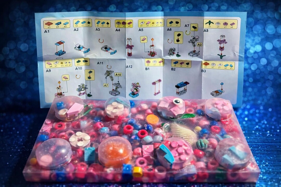 Building Block Picky Pad: Sensory Fidget Toy. - Etsy