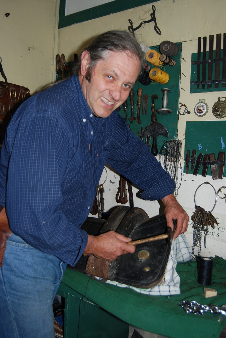 Pair of Black and Brass Breeching Straps Direct From the Maker Robert H ...