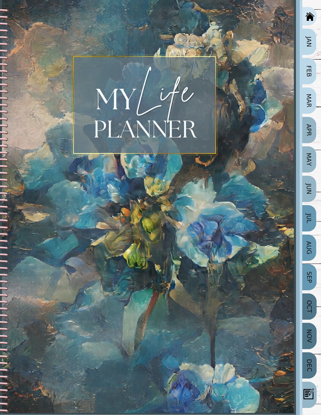 My Life Planner, Undated Planner, Digital Planner, PDF Planner, 2024 ...