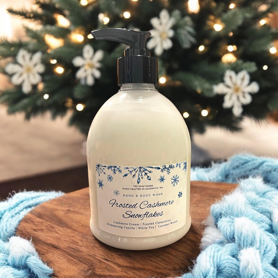 Frosted Cashmere Snowflakes Liquid Hand & Body Wash - Etsy