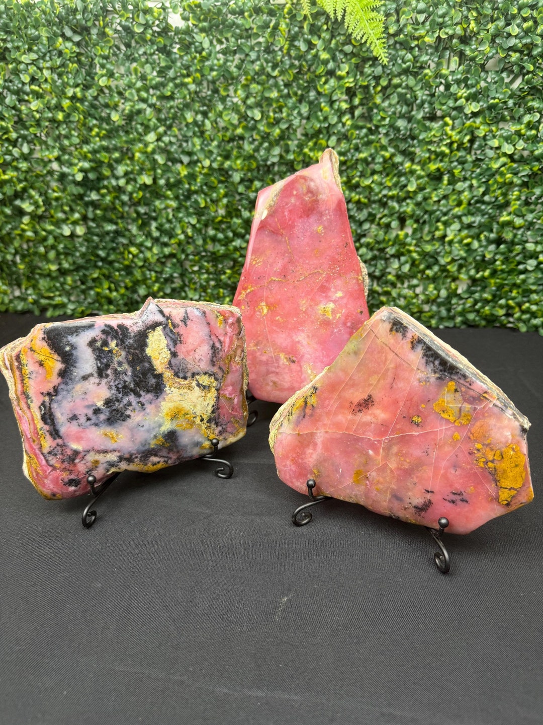 Strawberry Pink Opal Slabs - Statement Pieces - Etsy