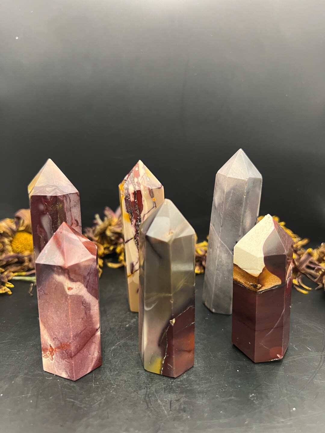 Mookaite Towers / Obelisk - Etsy