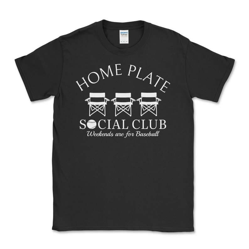 Home Plate Social Club T-shirt Baseball Social Club T-shirt Weekends ...