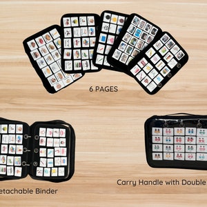 Laminating Visual Communication Photo Binder With 240 Cards, Autism ...