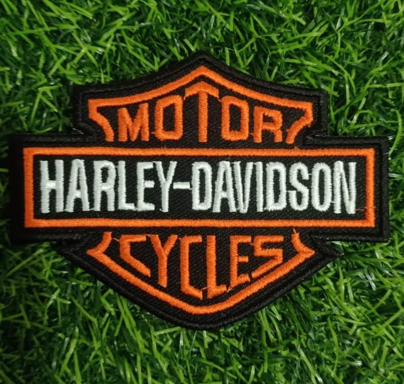 Harley Patch, Custom Embroidered Patches, Creative Embroidery Patch ...