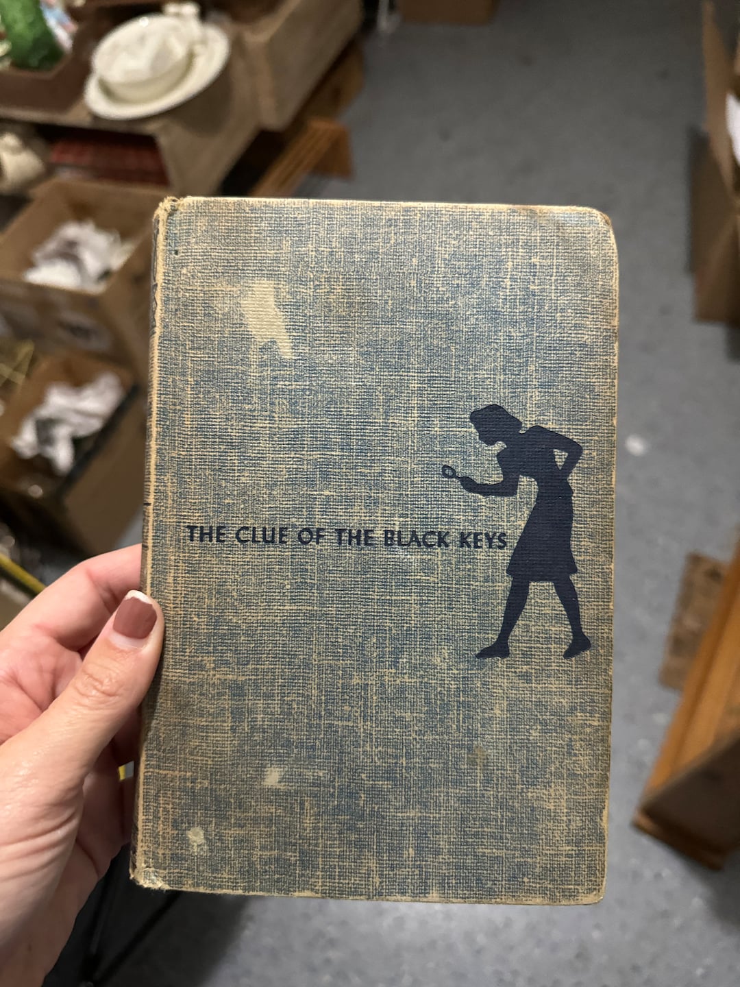 Nancy Drew the Clue of the Black Keys 1958 Vintage Book - Etsy