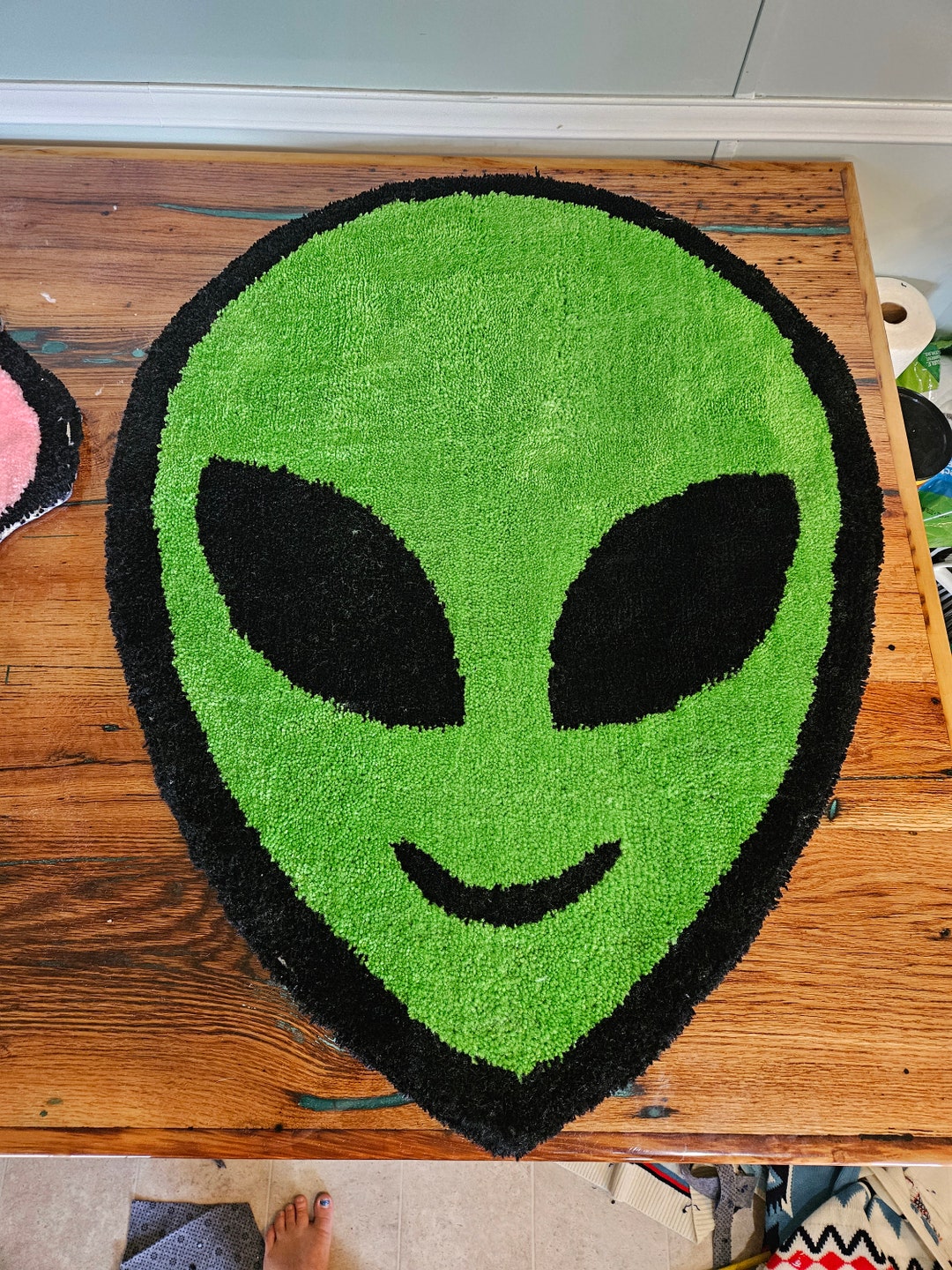 Alien Head Rug - Etsy