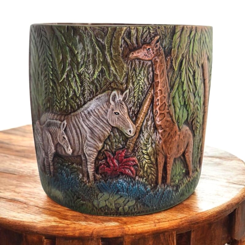 Ceramic Animal Planter - Etsy